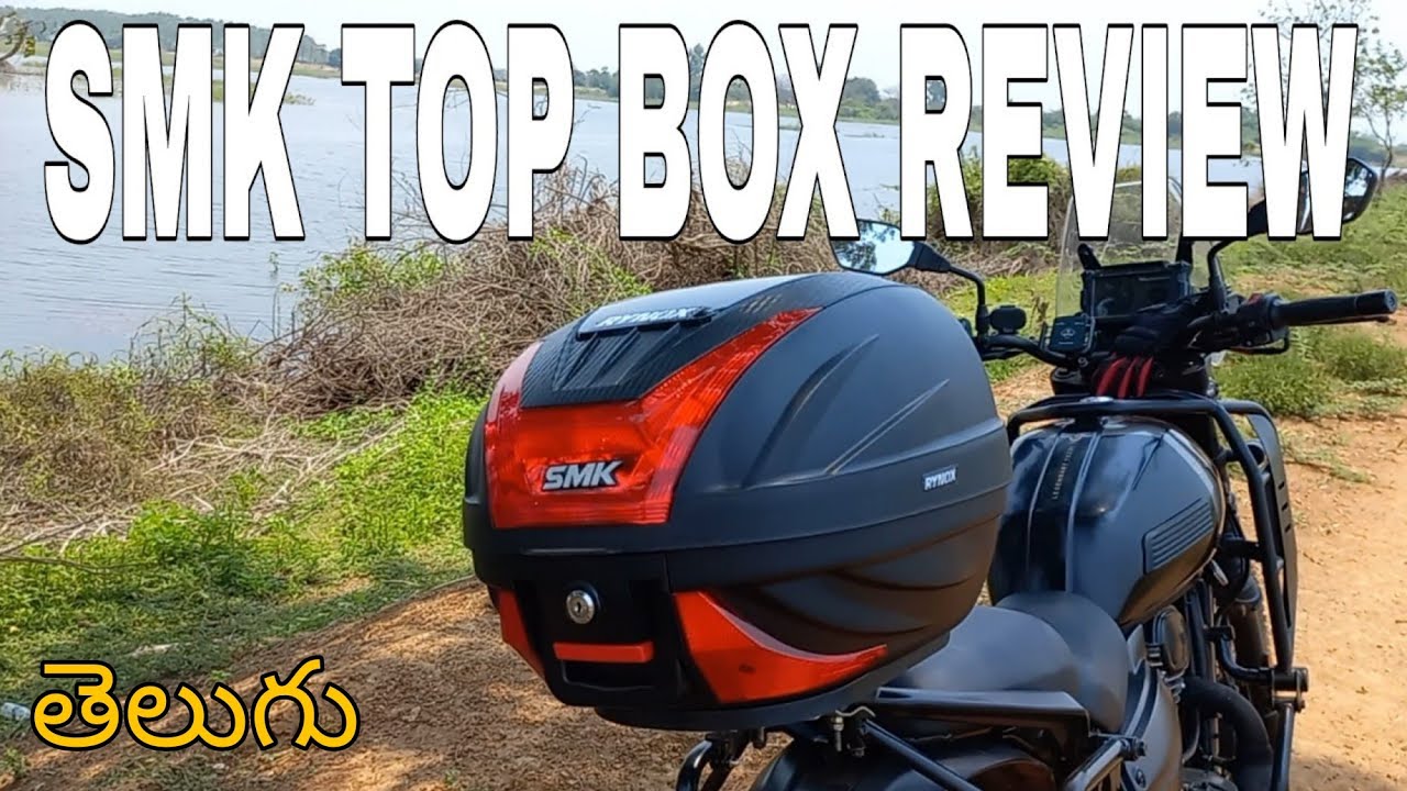 Luggage Gears - SMK TOP BOX REVIEW #yezdi #yezdiadventure - YouTube