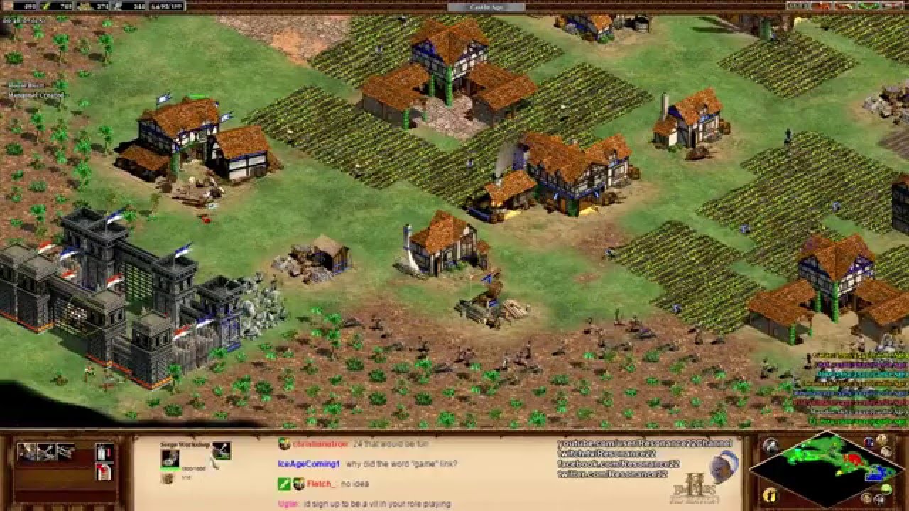 Aoe2 HD: "The Forgotten" - Vikings, Mass Berserks - YouTube