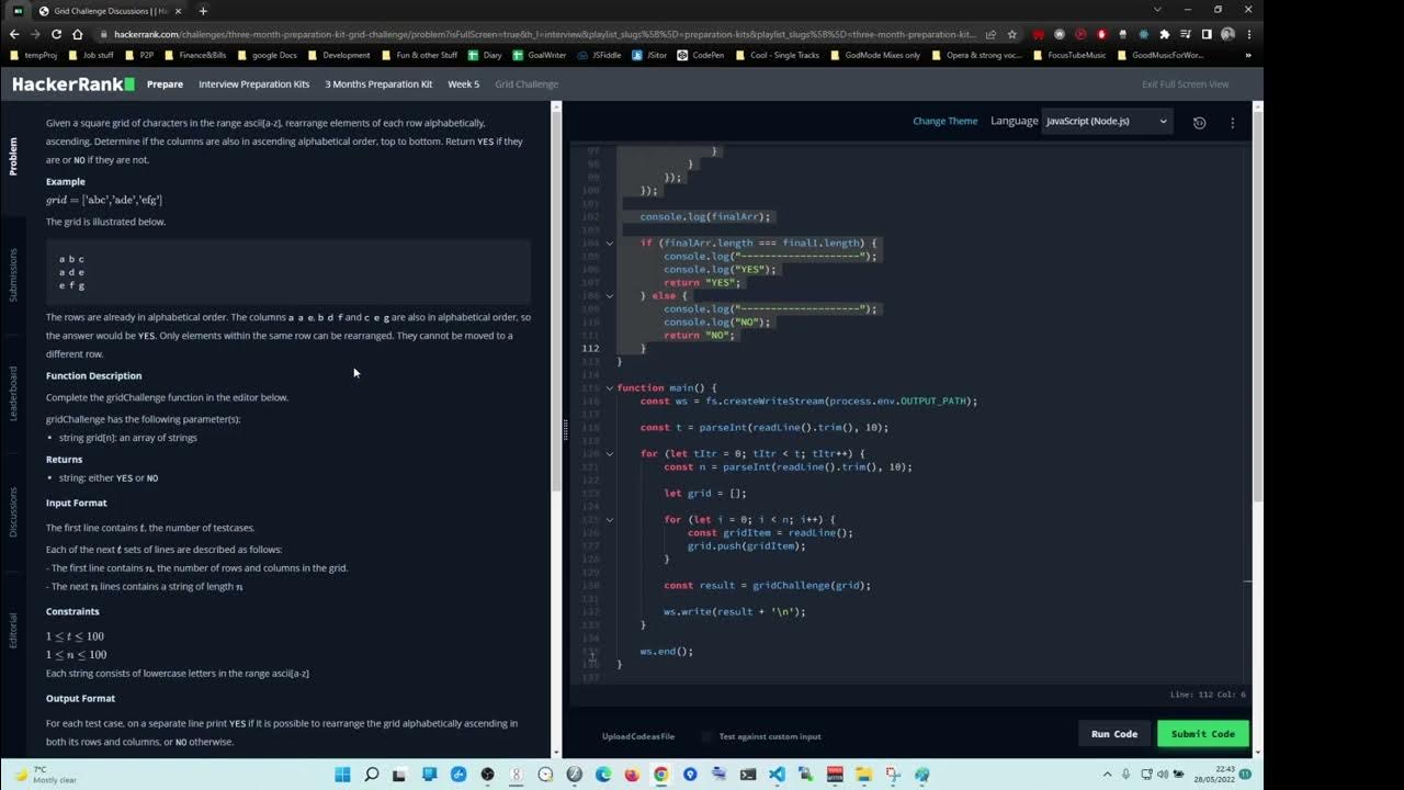 HackerRank, INCORRECT description and vague and strange descriptions ...