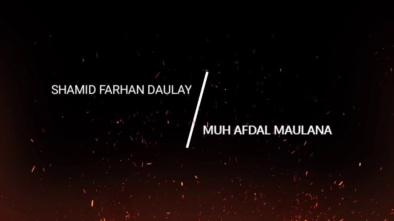 SHAMID FARHAN DAULAY dan MUH AFDAL MAULANA TI - YouTube