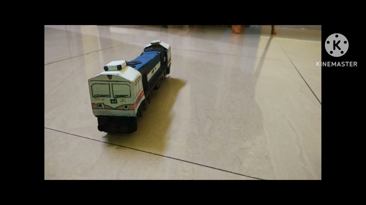 New wdp4d model # Indian railways - YouTube