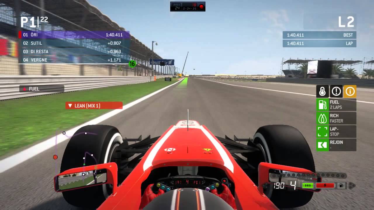 F1 2013 HD Gameplay (Career mode) Intel HD 3000 Graphic - YouTube