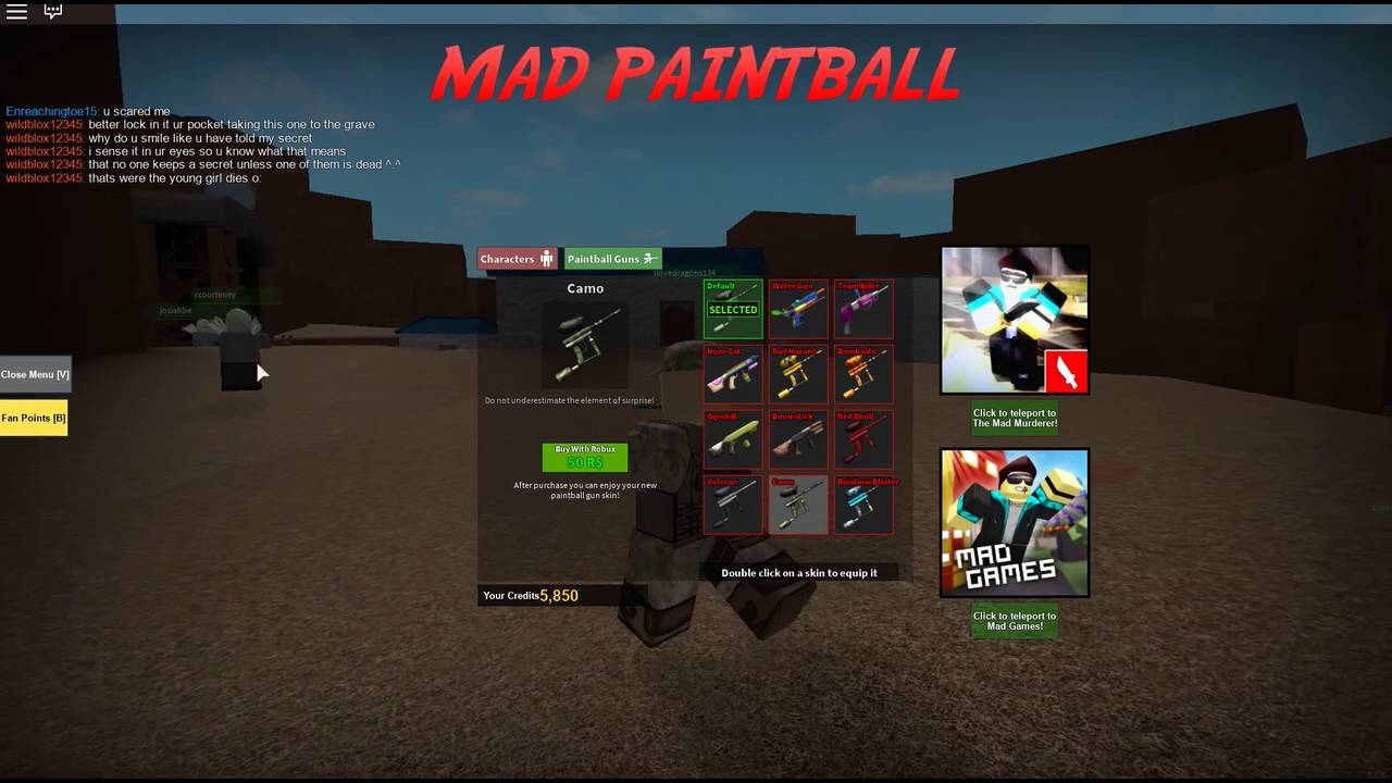 Roblox| Mad paintball,Gameplay - YouTube