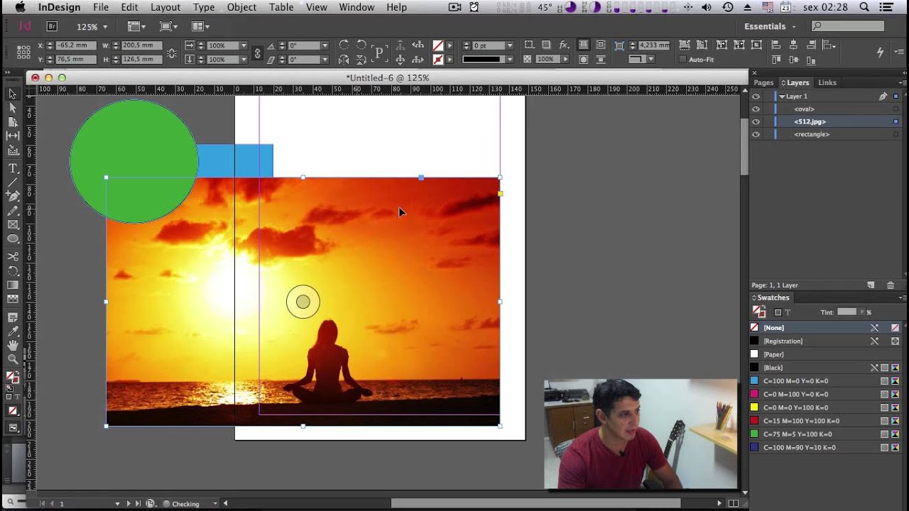 Curso de INDESIGN CC - Layer x Ordenação, entenda a diferença #14 - YouTube