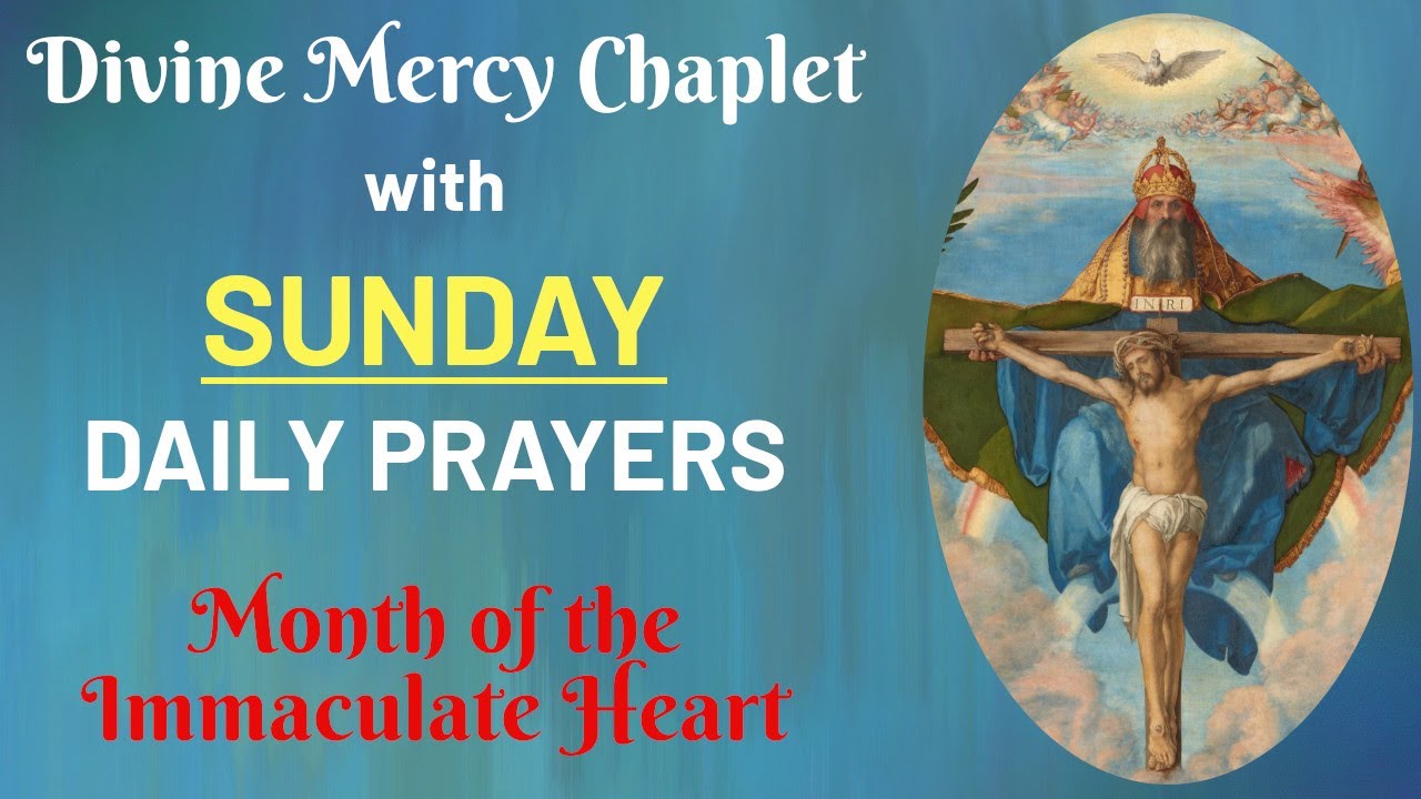 Sunday Prayers for August 2023 | The Month of the Immaculate Heart of ...