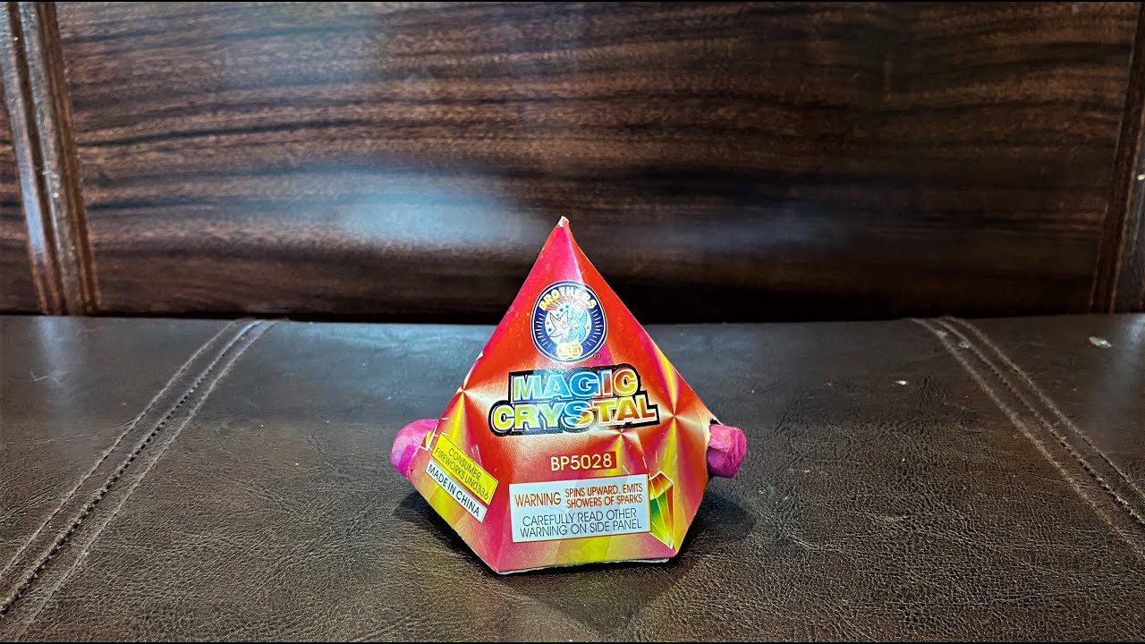 Brothers Fireworks - Red Magic Crystal - YouTube