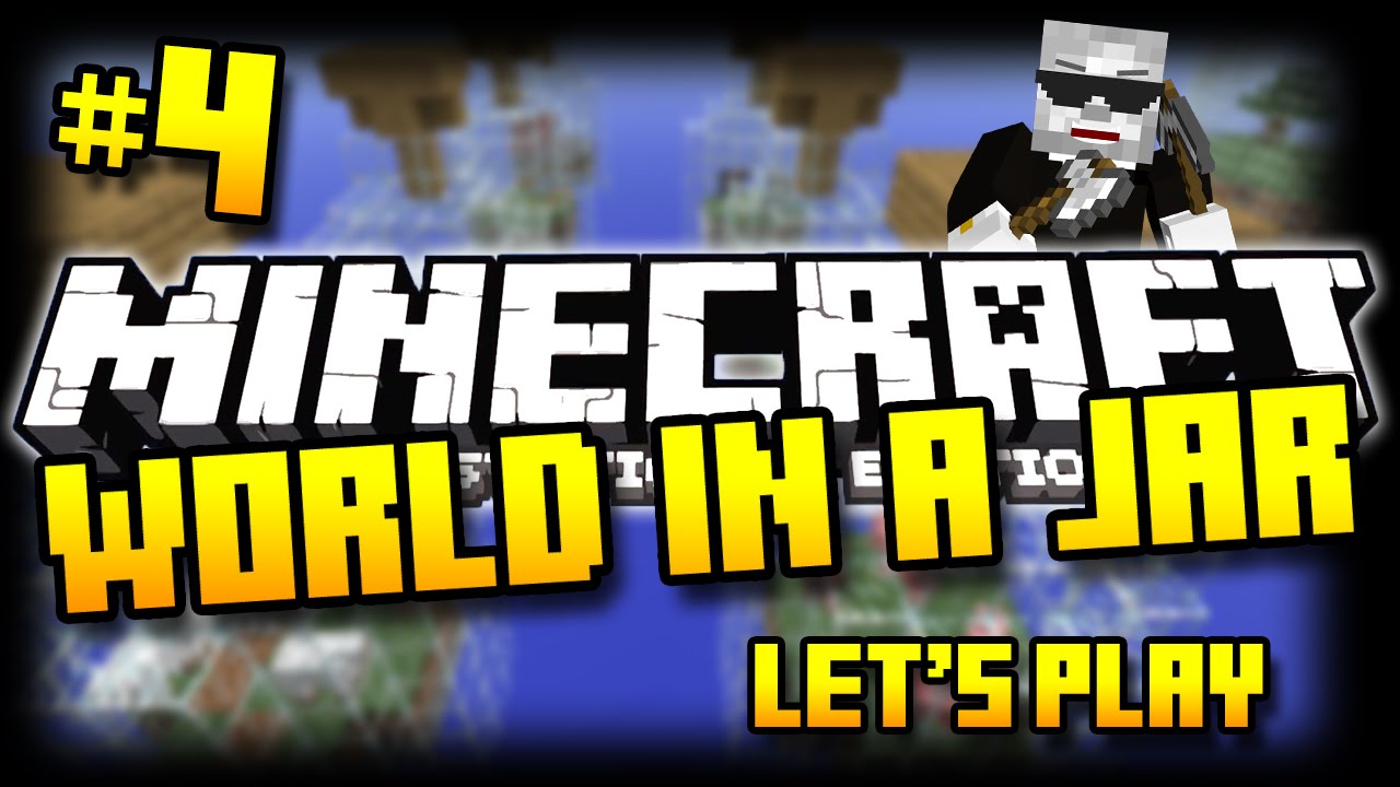 Minecraft PS3 - World In A Jar Survival - Part 4 - SILVERFISH ATTACK ...
