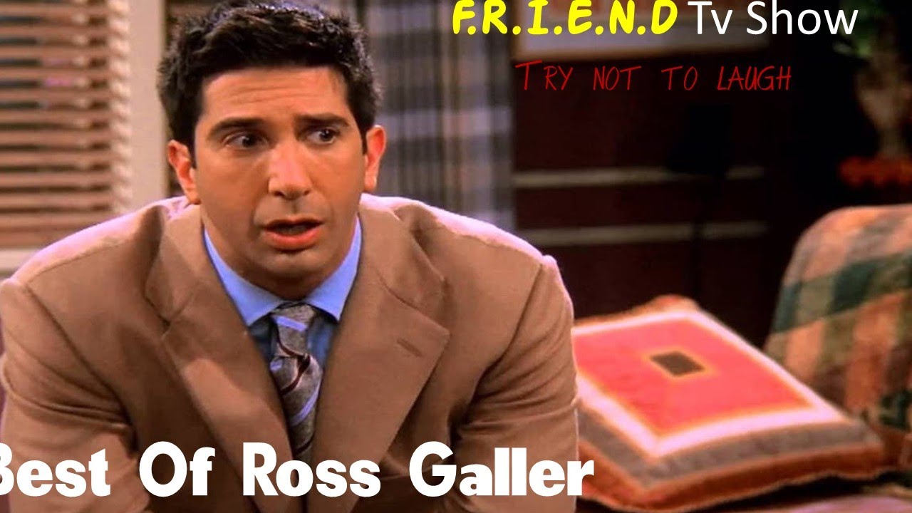 Best of Ross's funny moments in Friends tv series. - YouTube