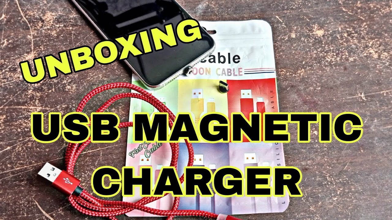 UNBOXING | USB MAGNETIC CHARGER 3 in 1 - YouTube