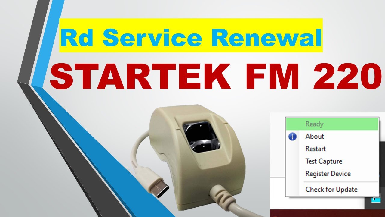Startek FM220 Device Connection Blocked or Busy issue Resolve l Startek ...