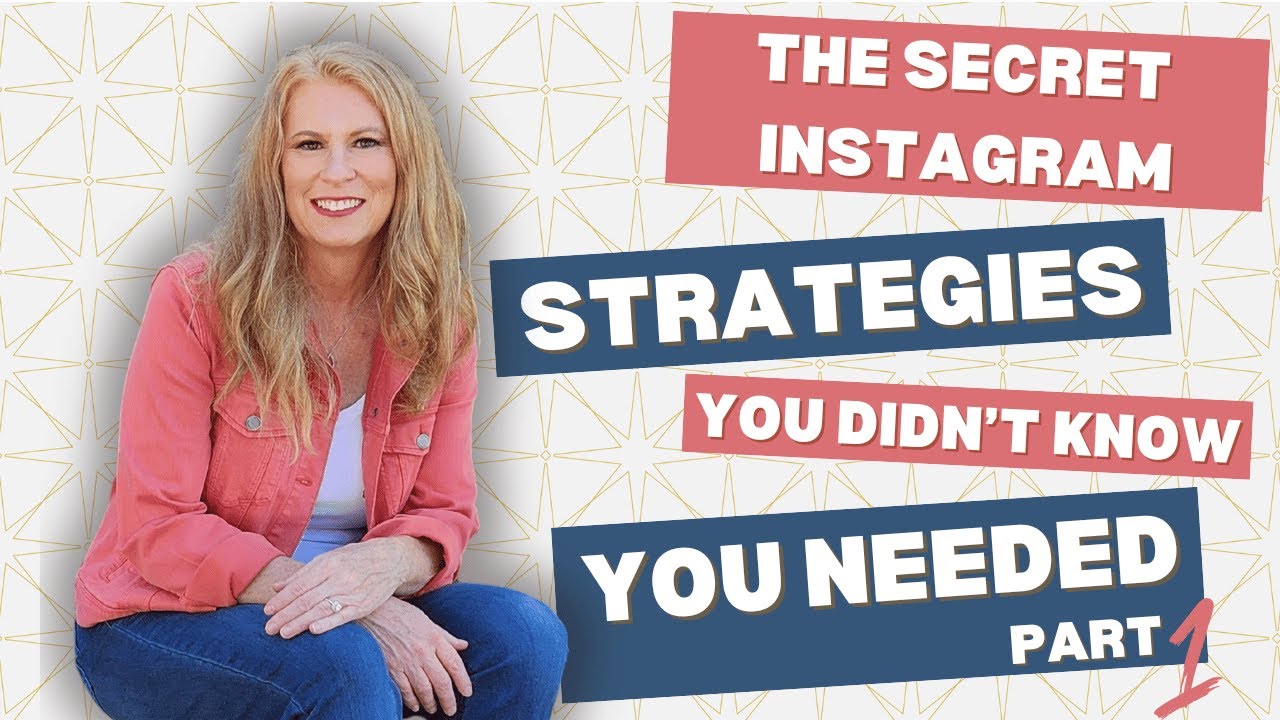The Secret Instagram Strategies Part 1 - YouTube