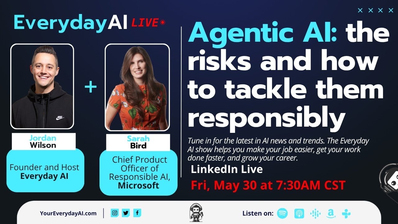 Agentic AI: the risks and how to tackle them responsibly - YouTube