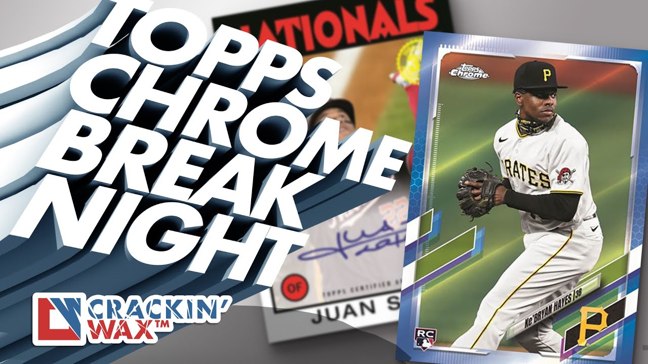 2021 Topps Chrome Break Night — Live Sports Cards Box Break and Pack ...