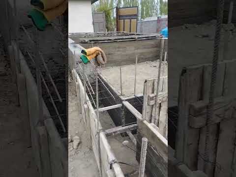 zamonaviy uylar fundament quyish jarayoni