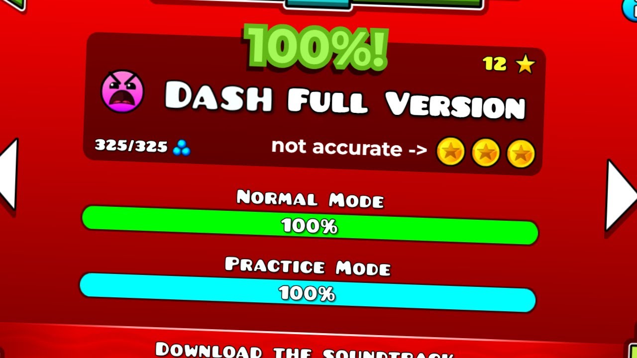BEATING DASH FULL VERSION! | Geometry Dash 2.2 - YouTube