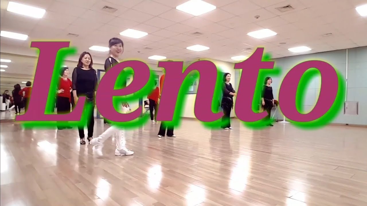 Lento Line Dance (Beginner / Improver) - YouTube