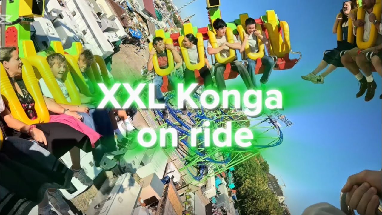 XXL Konga on ride oktoberfest München 2025 - YouTube