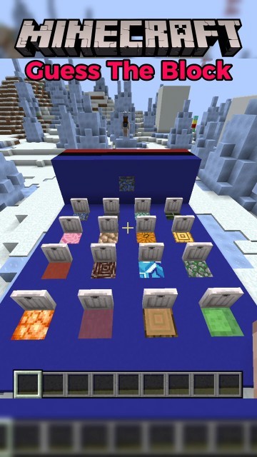 Minecraft Guess The Block 5 - YouTube