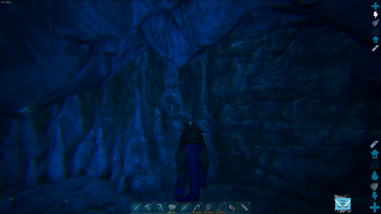 Ark Official Center North İce Cave Tour - YouTube