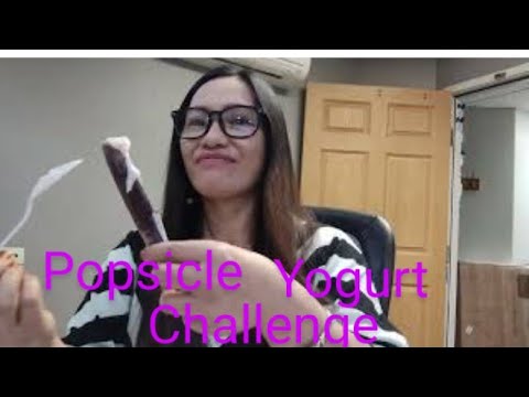 POPSICLE WITH YOGURT CHALLENGE : Life in America 🇺🇸 - YouTube