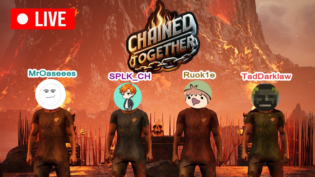 LIVE - ปีนป่าย Speed Run | Chained Together - YouTube