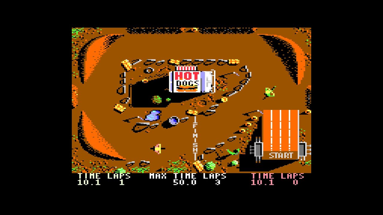 BMX Simulator — Codemasters (C64 VICE 50Hz no commentary) - YouTube