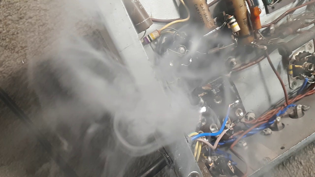 Smoking Power Transformer - YouTube