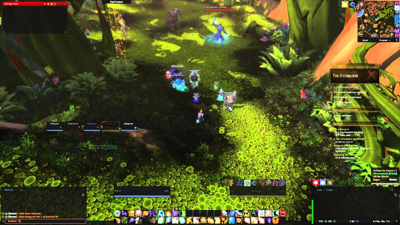 The Everbloom HC - Priest Holy Healing POV - YouTube