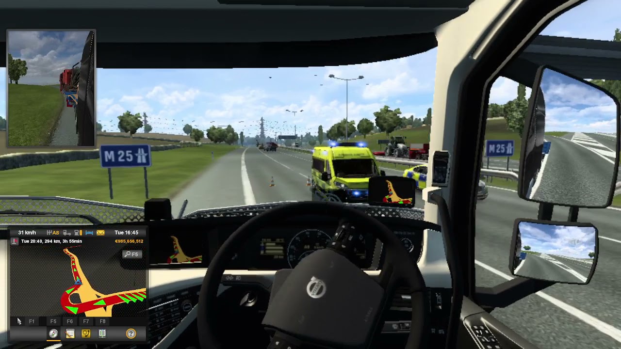 very heavy crash gameplay ets2 || euro truck simulator crash video ...