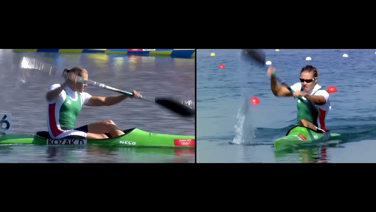 Sprint Kayaking Technique - Danuta Kozak - London Olympics 2012 - YouTube