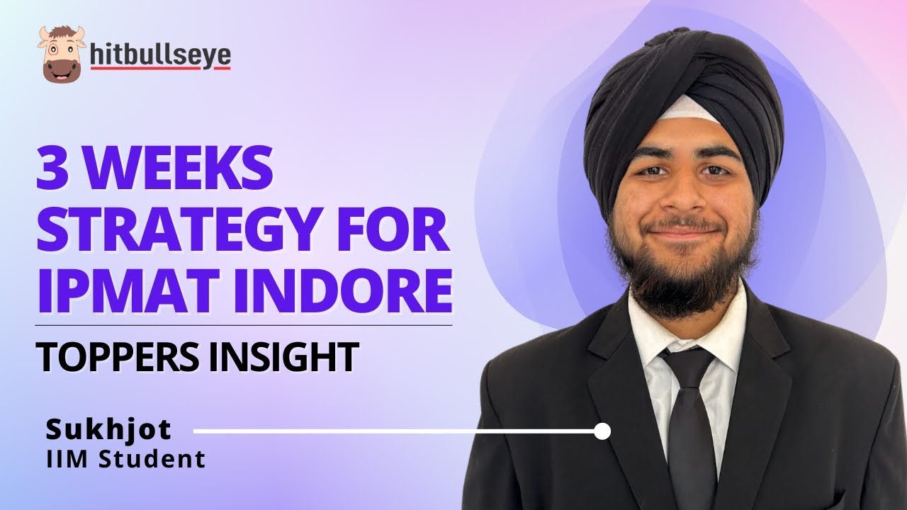 IPMAT Indore: Last 3 weeks strategy | Topper's Insight | 🔴 | BBKP ...