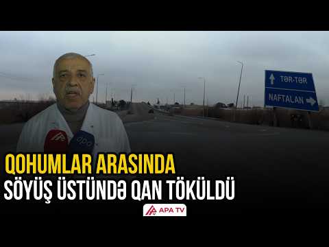 Naftalan şəhər sakini Goranboyda Tərtər rayon sakinini bıçaqladı | APA TV