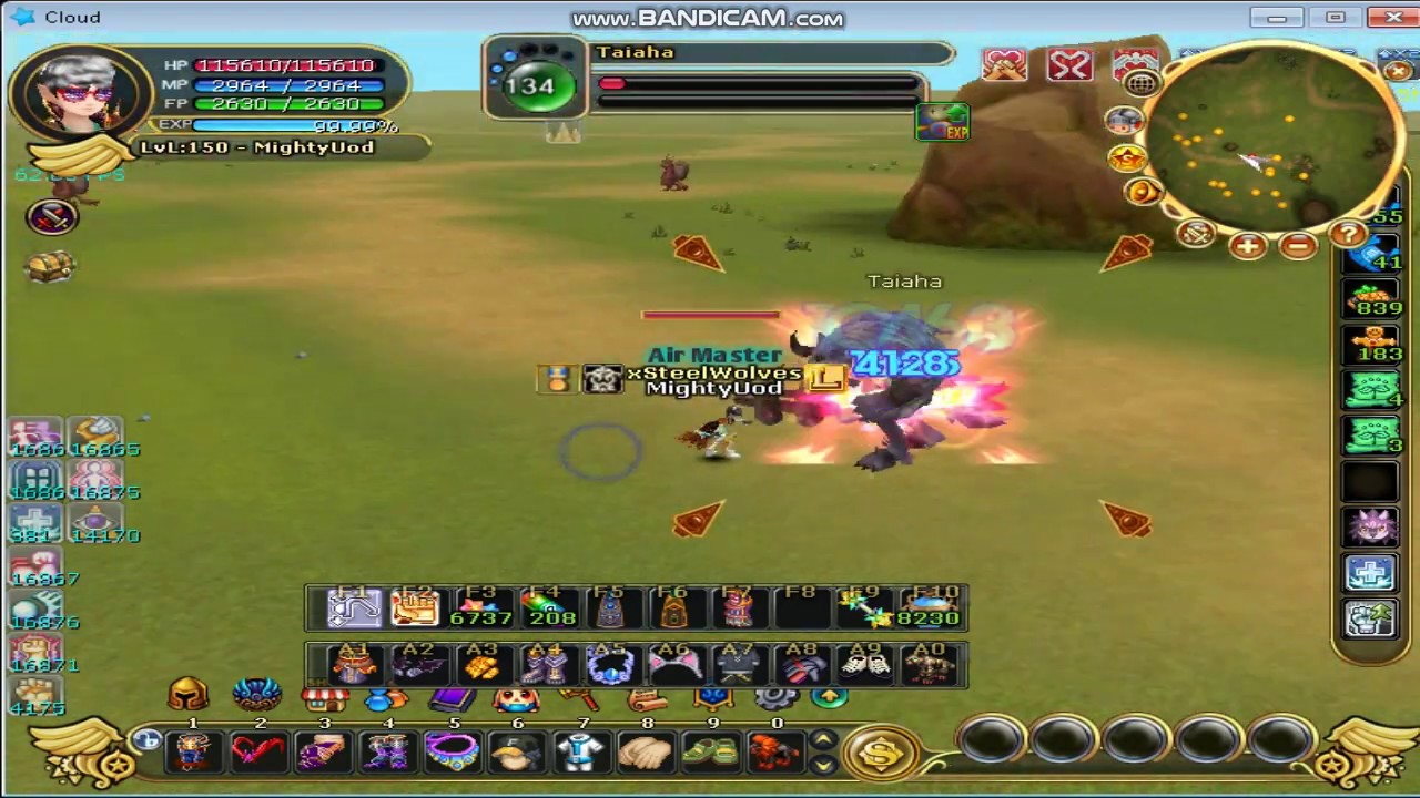 test rec for cloud flyff - YouTube