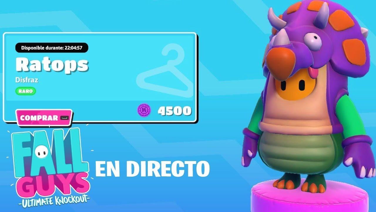 FALL GUYS Ultimate Knockout - CONSIGO SKIN FAVORITA DINOSAURIO EN ...