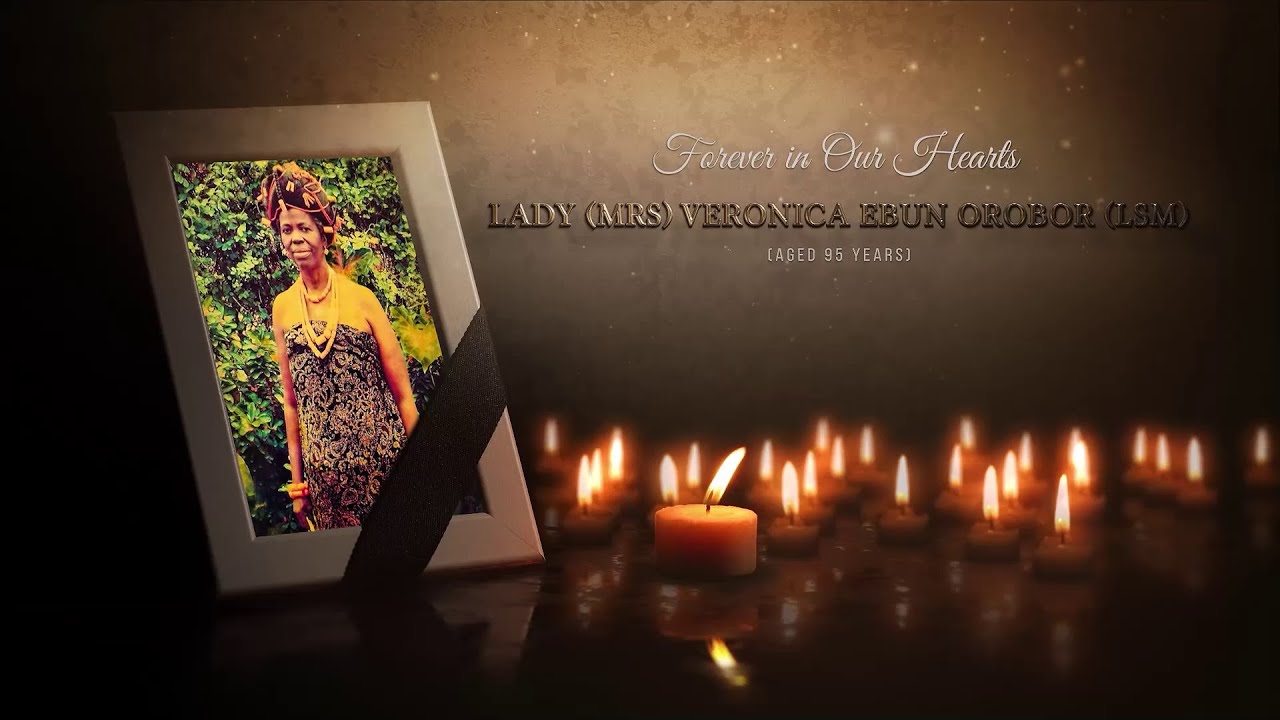 FUNERAL MASS FOR LADY (MRS.) VERONICA EBUN OROBOR - YouTube