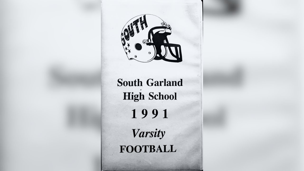 South Garland High School 1991 Varsity FOOTBALL - YouTube