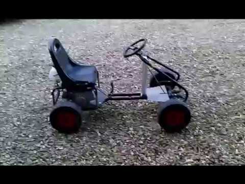 First run of the 50cc mini moto go kart - YouTube