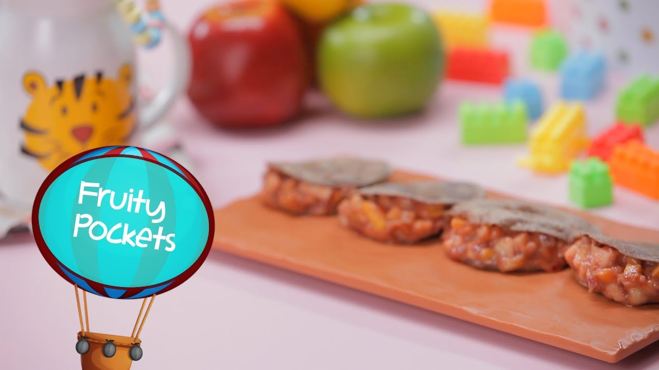 Fruity Pockets | Fruity Pockets Recipe | Kids Play Date Special ...