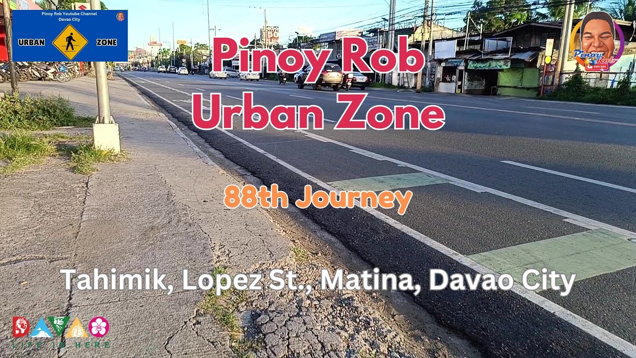 Pinoy Rob Youtube Channel Davao City Urban Zone 88th Journey - YouTube