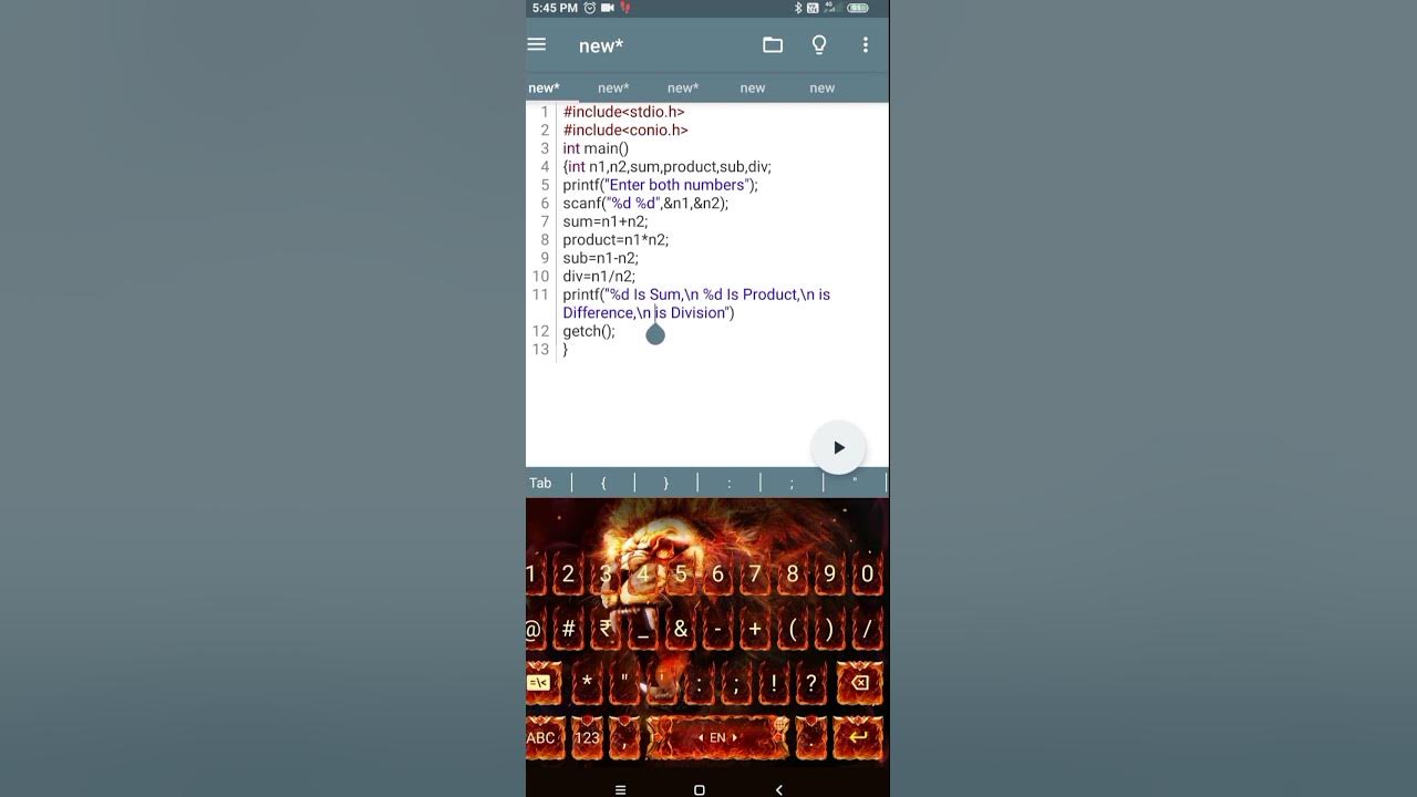 DAY5:PROGRAM OF ARITHMETIC OPERATIONS IN C LANGUAGE - YouTube