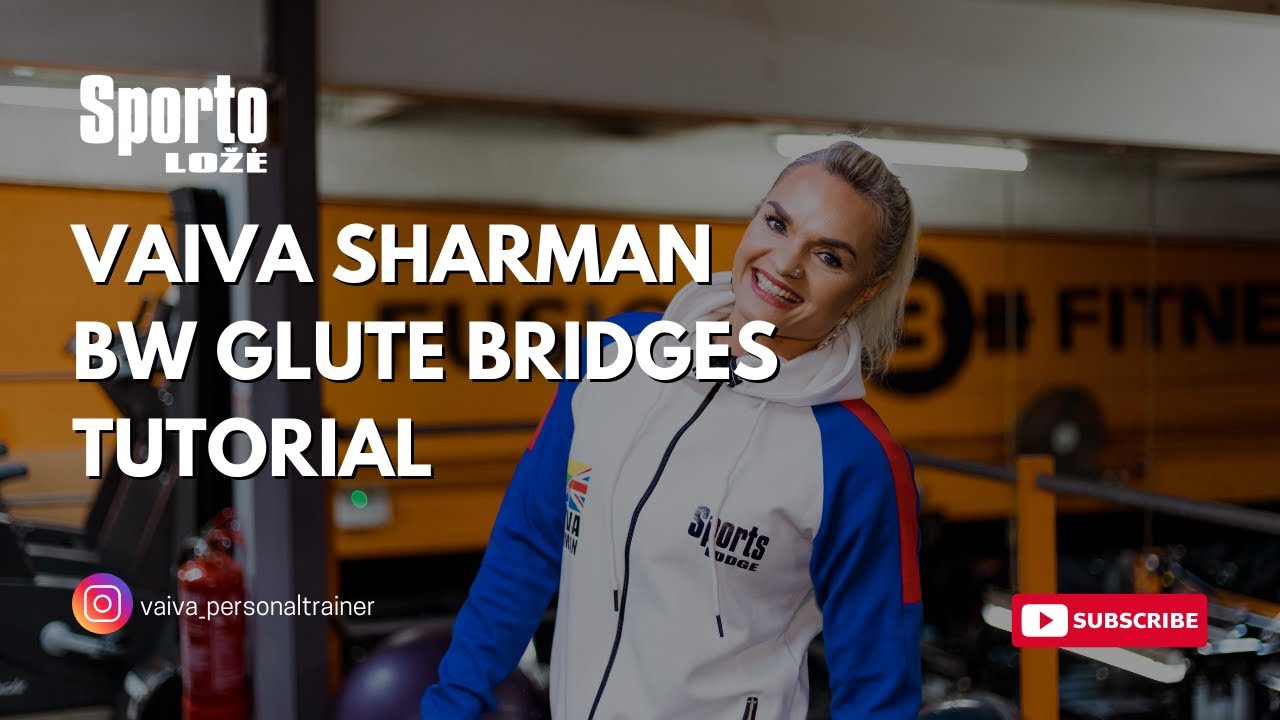 Body Weight Glute Bridges (Tutorial) - YouTube