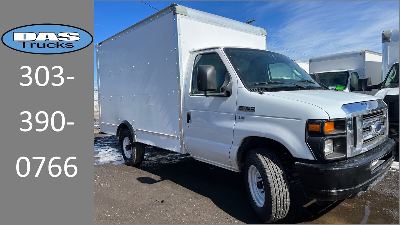 2015 Ford E-350 - 12' Box Truck w/ Ramp #513544 *SOLD* - YouTube