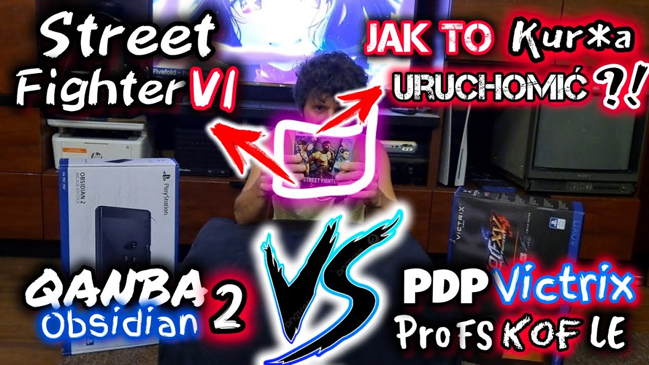 Arcade Stick PDP Victrix Pro FS LE vs. Qanba Obsidian 2. Street Fighter 6, jak to KUR*A ...