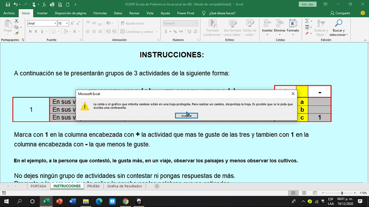 APLICACION Y USO DEL TEST DE KUDER VERSION ELECTRONICA. - YouTube