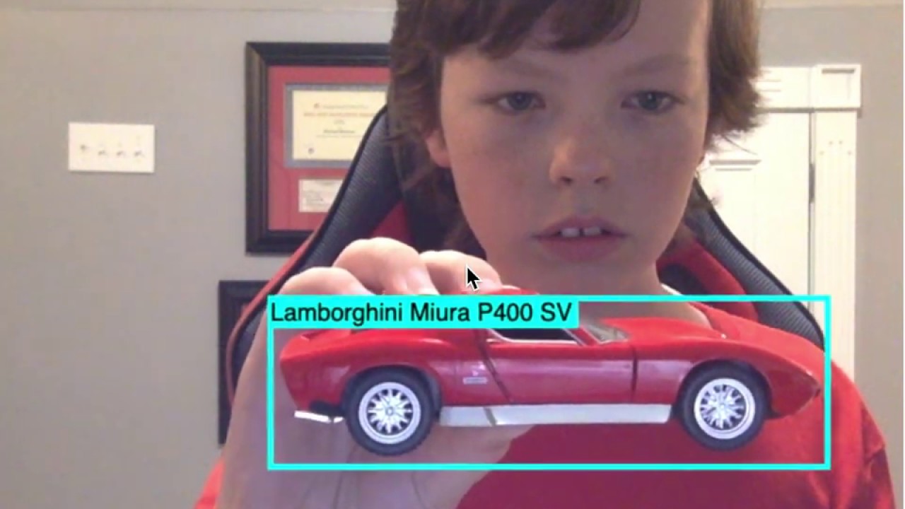 Machine Learning demo using Tensor Flow - YouTube