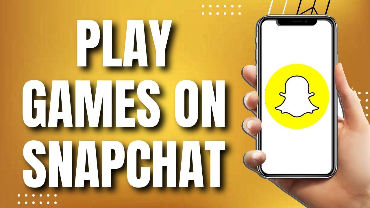 How To Play Games On Snapchat (Quick 2023) - YouTube