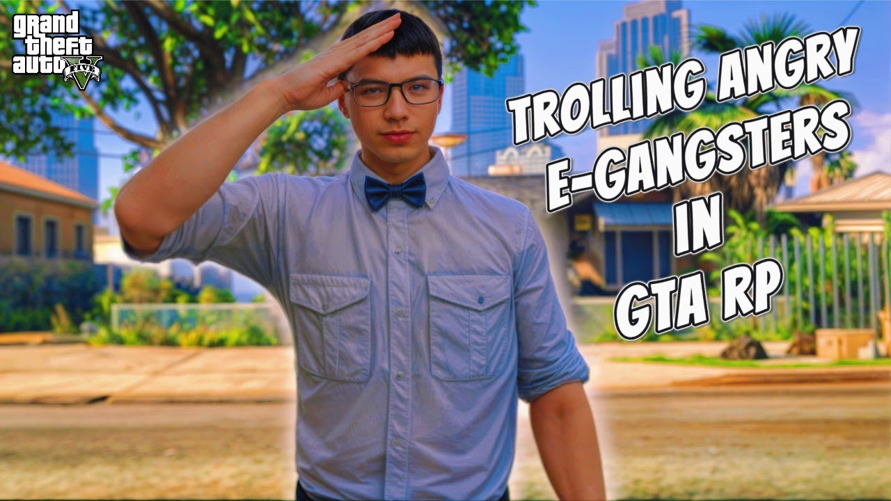 TROLLING ANGRY E-GANGSTERS in GTA RP - YouTube