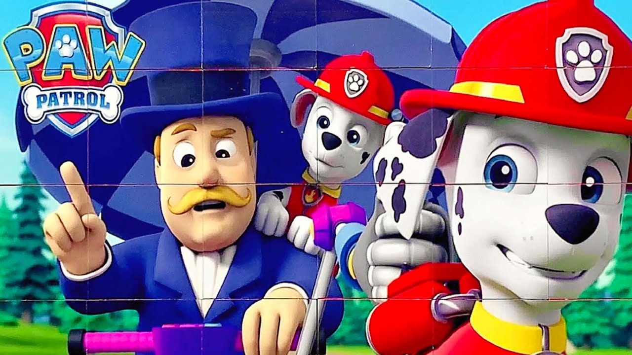 Marshall's Best Rescues! | PAW Patrol | Puzzle for kids and for fun ...