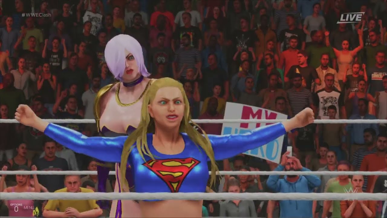 (REQUEST) HOT SUPERHEROINES: SUPERGIRL & IVY VALENTINE VS MIU IRUMA ...