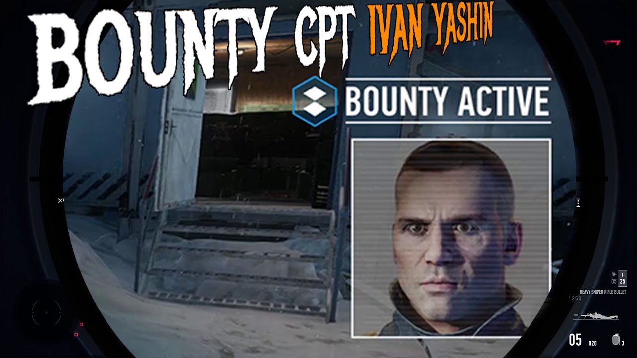 sniper ghost warrior contracts - bounty Cpt Ivan Yashin find and kill ...